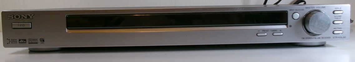 格安 SONY ソニー FM STEREO/FM-AM RECEIVER FMステレオ/FM-AMレシーバー STR-KSL80 通電確認済 ...