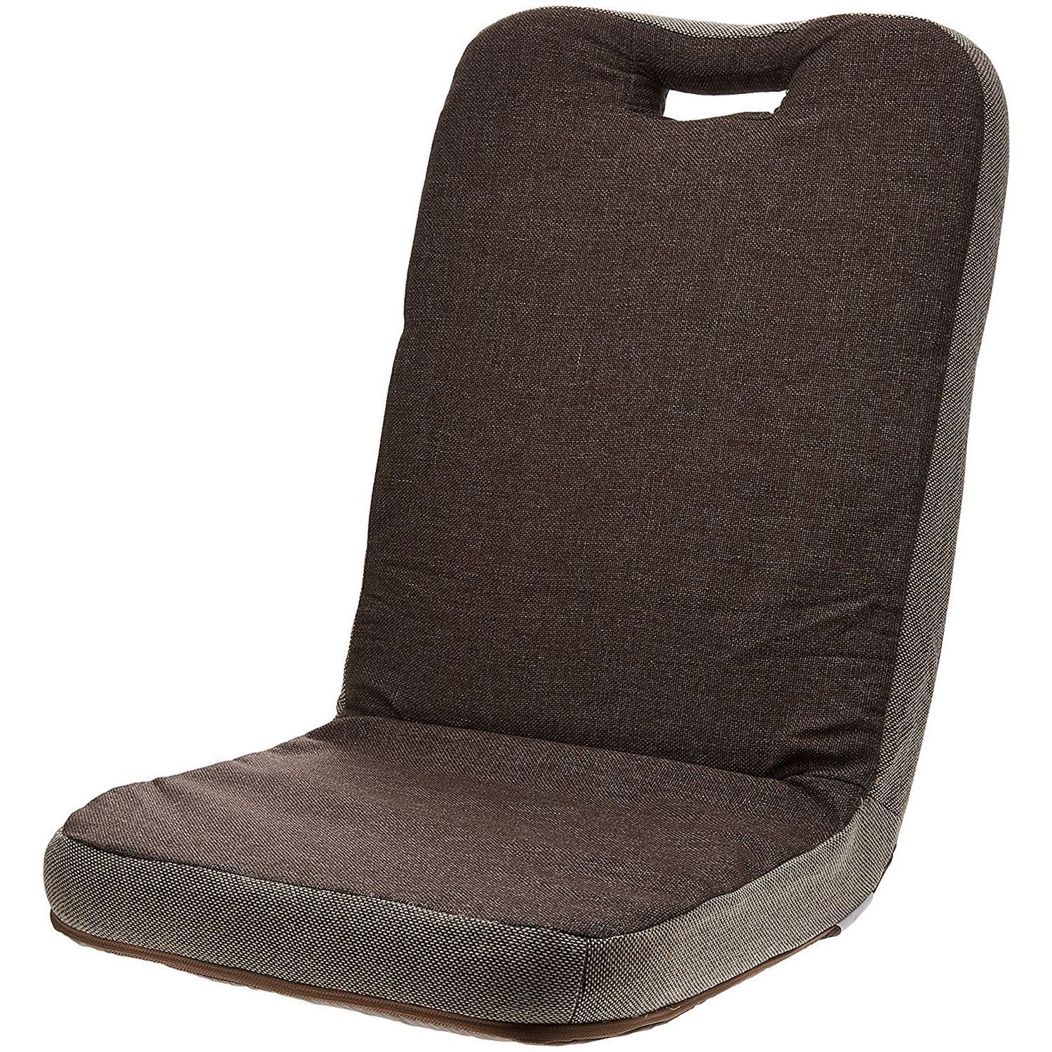 【激安セール】山善 座椅子 コンパクト たためる ベージュ/ブラウン ICZ-40(BE/BR) - メルカリ