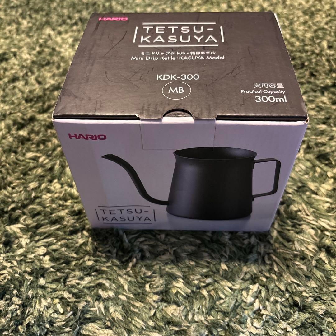 新品 HARIO ミニドリップケトル 粕谷モデル KDK-300 MB - メルカリ