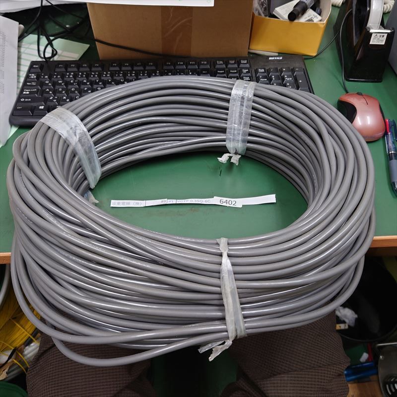 VCTFケーブル,0.3SQ-6C,坂東電線,89m - メルカリ