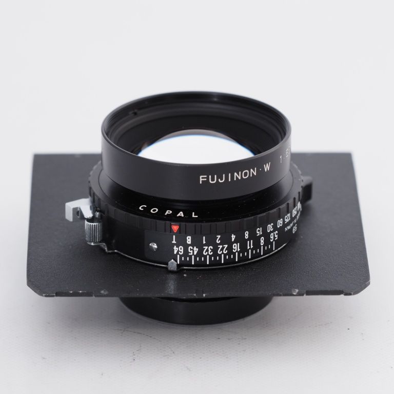 FUJIFILM 富士フイルム FUJINON W 125 mm F5.6 大判レンズ copal 黒 - メルカリ