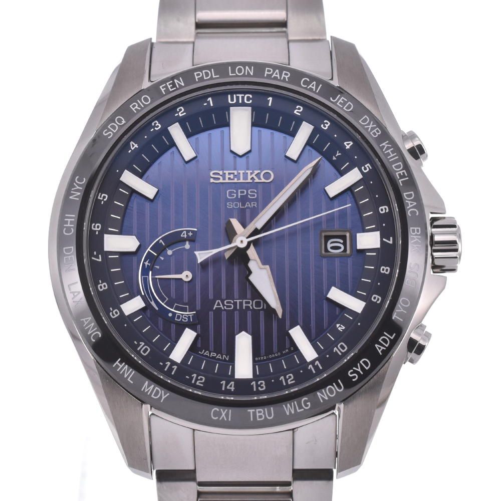 セイコー SEIKO 8X22-0AL0/SBXB159 アストロン ソーラー電波 メンズ美品箱・保証書付き O#124321 - メルカリ