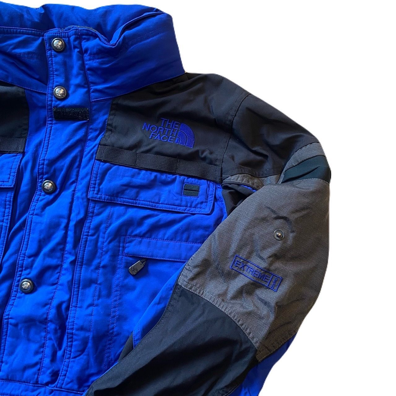 THE NORTH FACE STEEP TECH NYLON JACKET BLUE - メルカリ