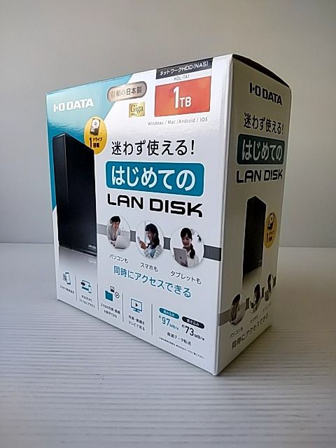 【2営業日で発送】IODATA アイオーデータ 【アウトレット】ネットワーク接続ハードディスク(NAS) 1TB HDL-TA1(HDL-TA1) - メルカリ