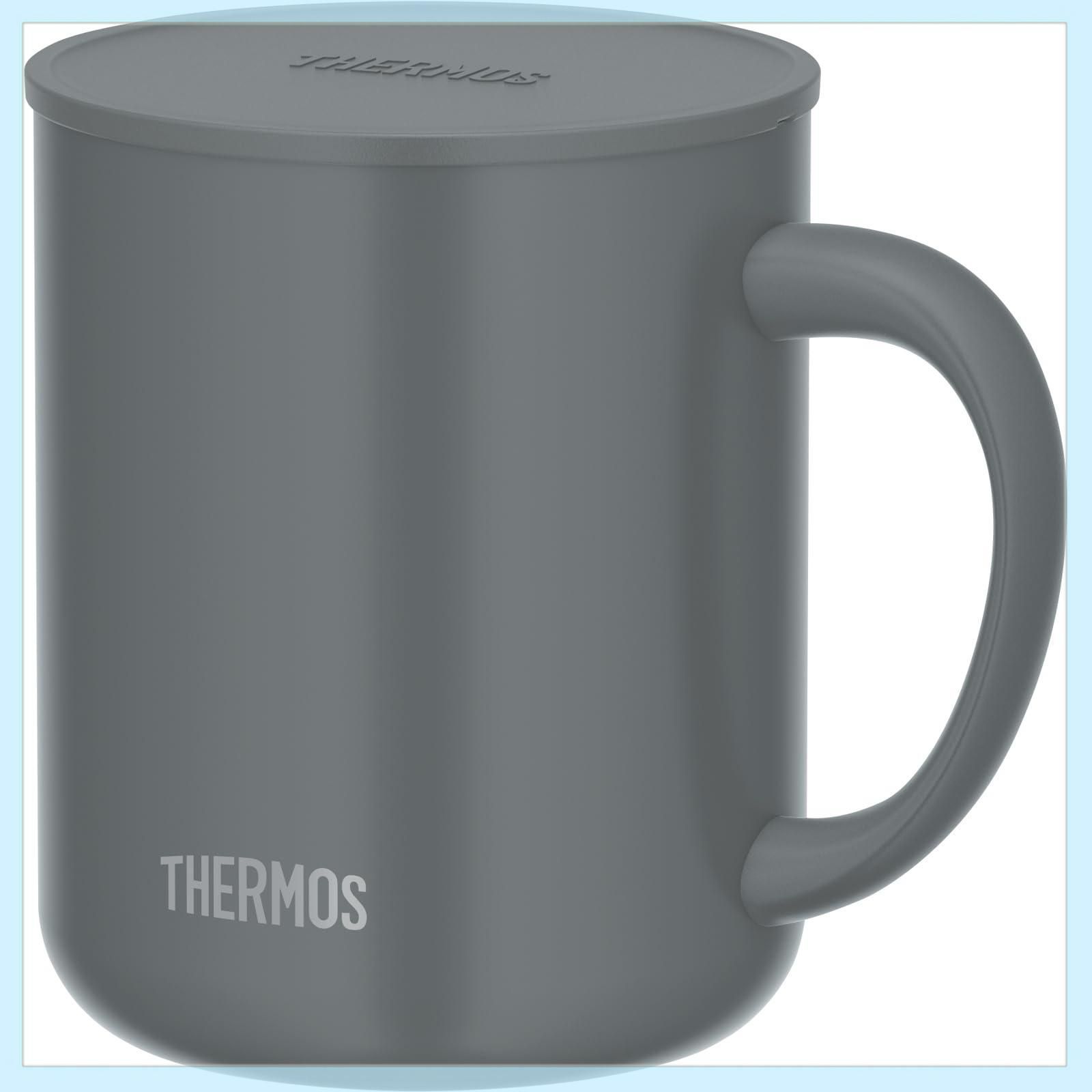 【Amazon.co.jp 限定】サーモス 真空断熱マグカップ フタ付き 450ml ダークグレー JDG-452C DGY - メルカリ