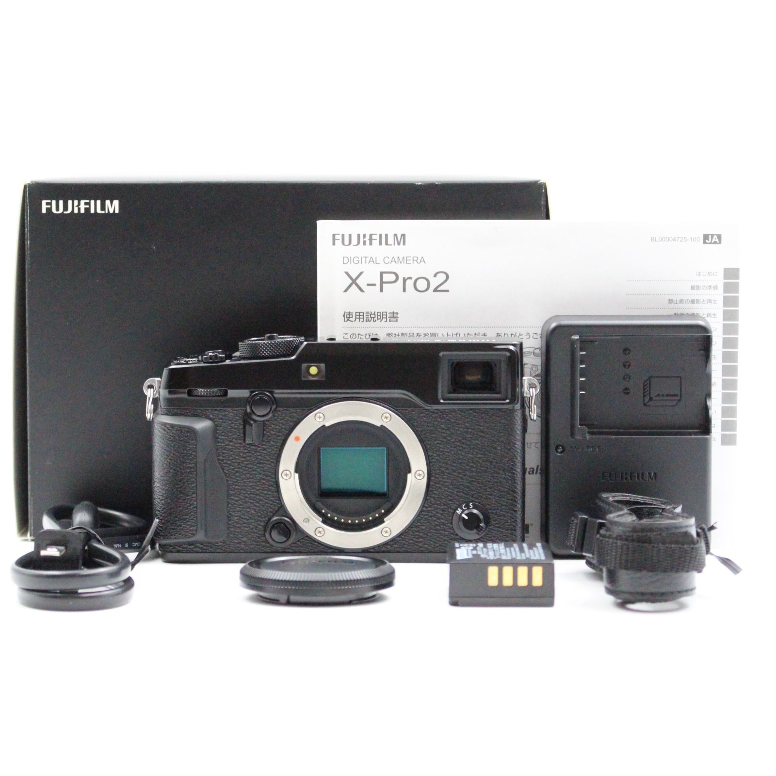 シャッター数4894枚！極上品 FUJIFILM X-Pro2 ボディ ブラック ミラーレス一眼カメラ フジフィルム - メルカリ