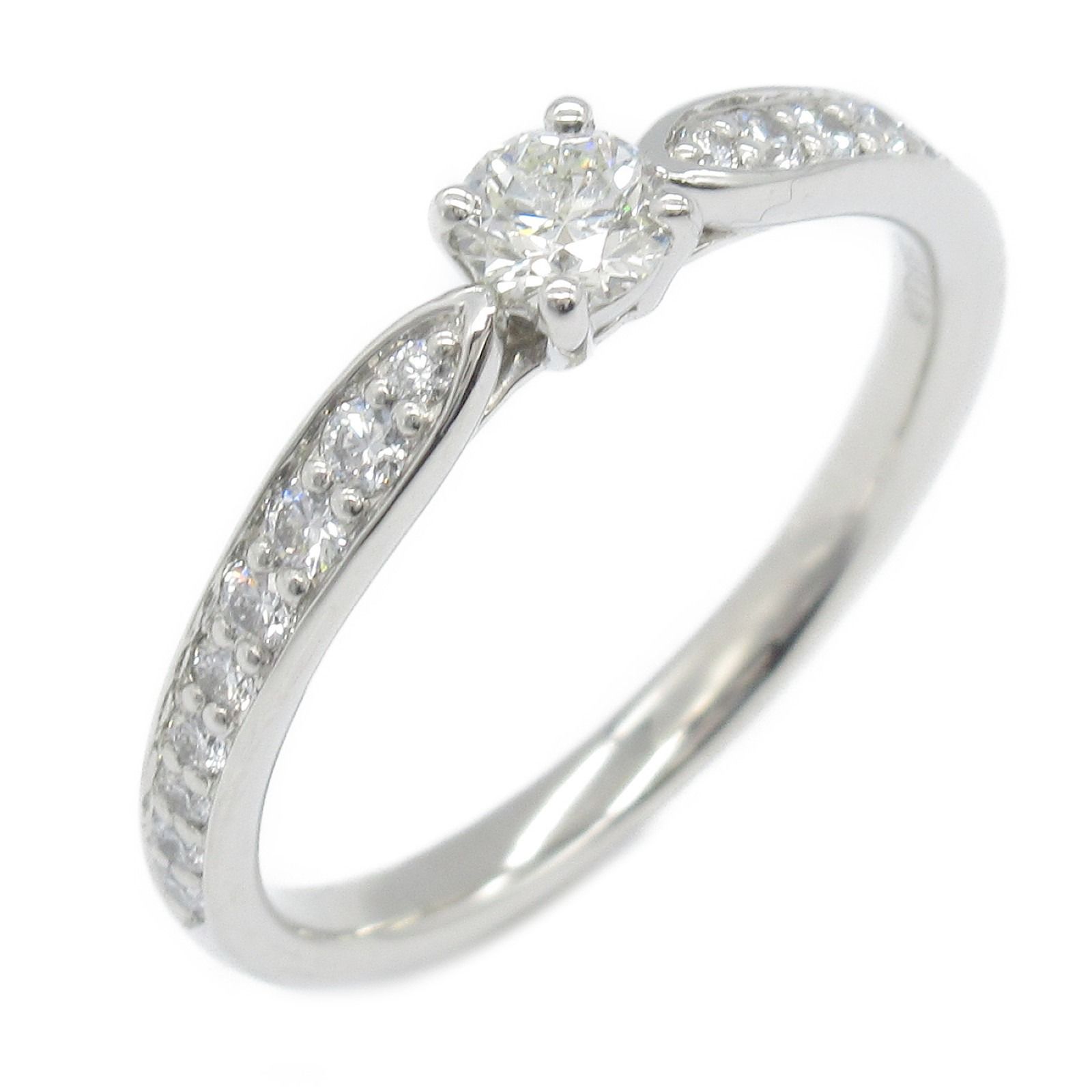 ティファニー TIFFANY＆CO リング・指輪 ハーモニー ダイヤ リング #11 Pt950プラチナ ダイヤモンド ハーモニー ダイヤ リング レディース Used A - メルカリ