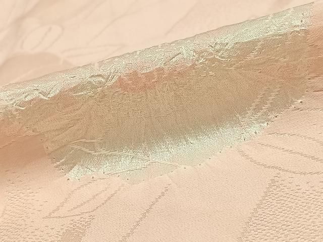 平和屋着物○長襦袢 無双仕立て 舞花文 暈し染め 正絹 逸品 DAAM1077ud