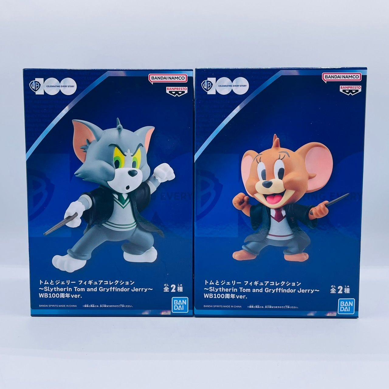 トムとジェリー フィギュア コレクション WB100周年 ver. 全2種 まとめ セット / プライズ TOM AND JERRY - メルカリ
