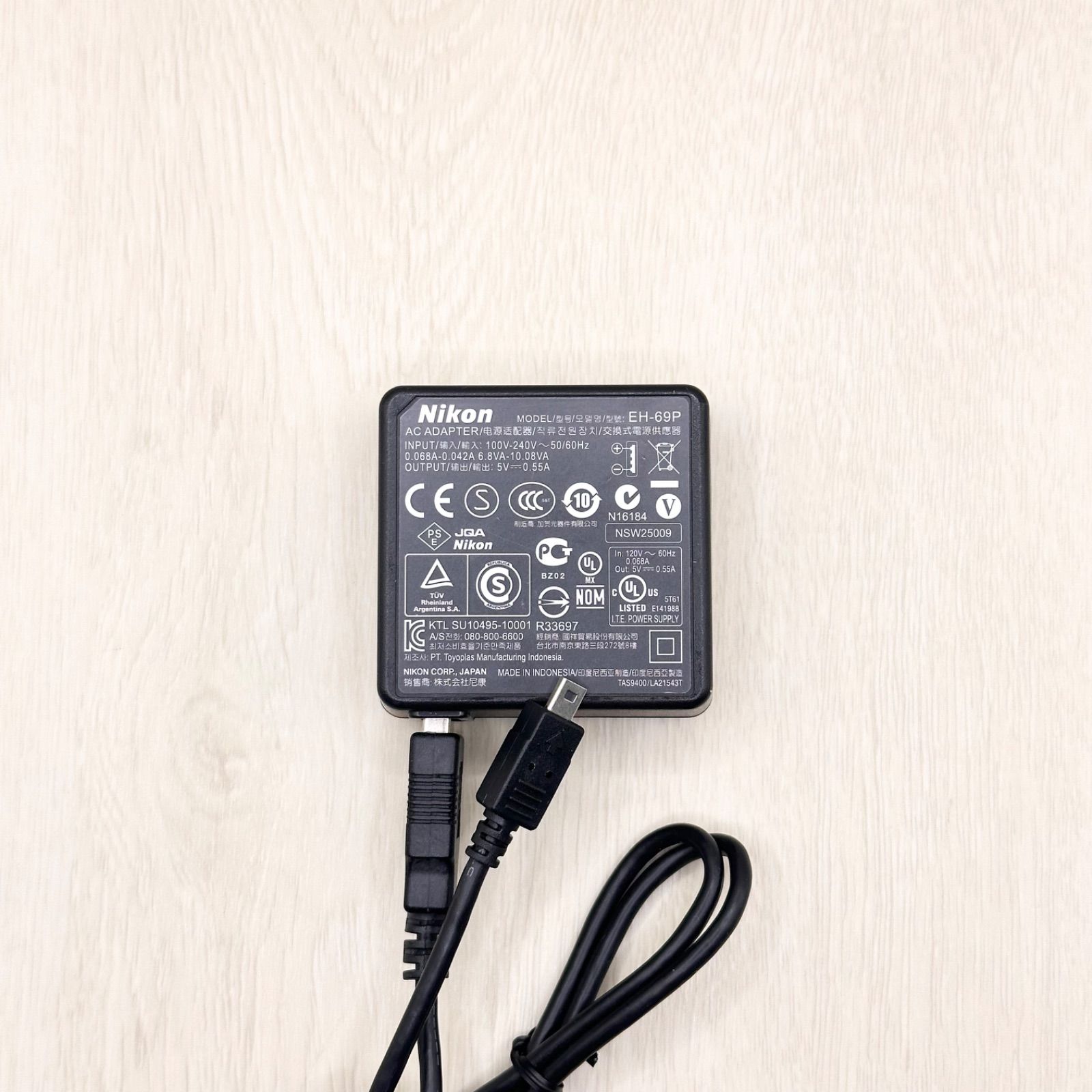 Nikon EH-70P USBケーブル 充電ACアダプター 充電ケーブル 充電器 デジカメ デジタルカメラ クールピクス COOLPIX ...