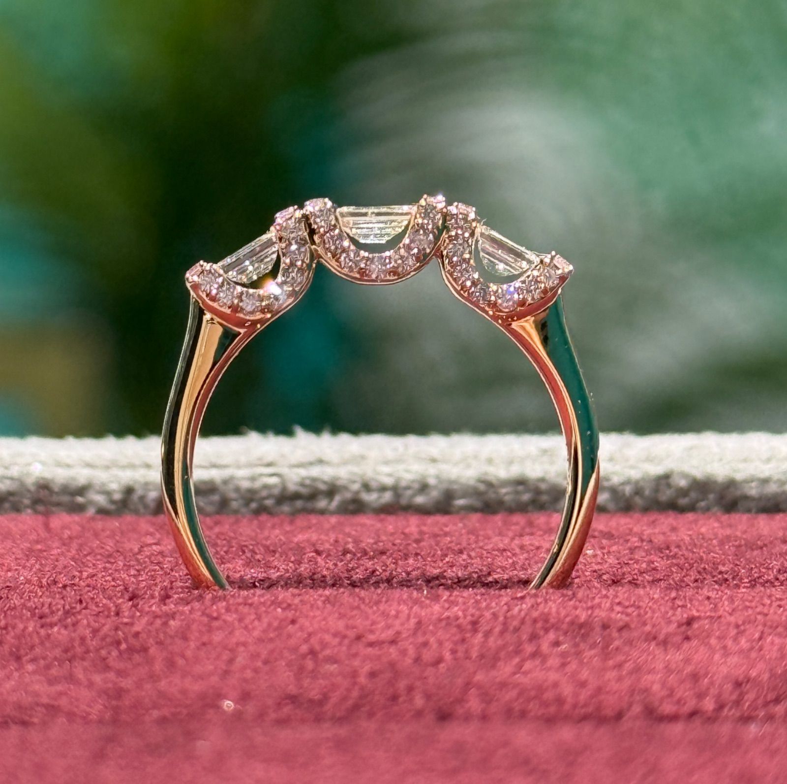 GSTV K18(PG) 天然ダイヤ0.55ct リング - メルカリ