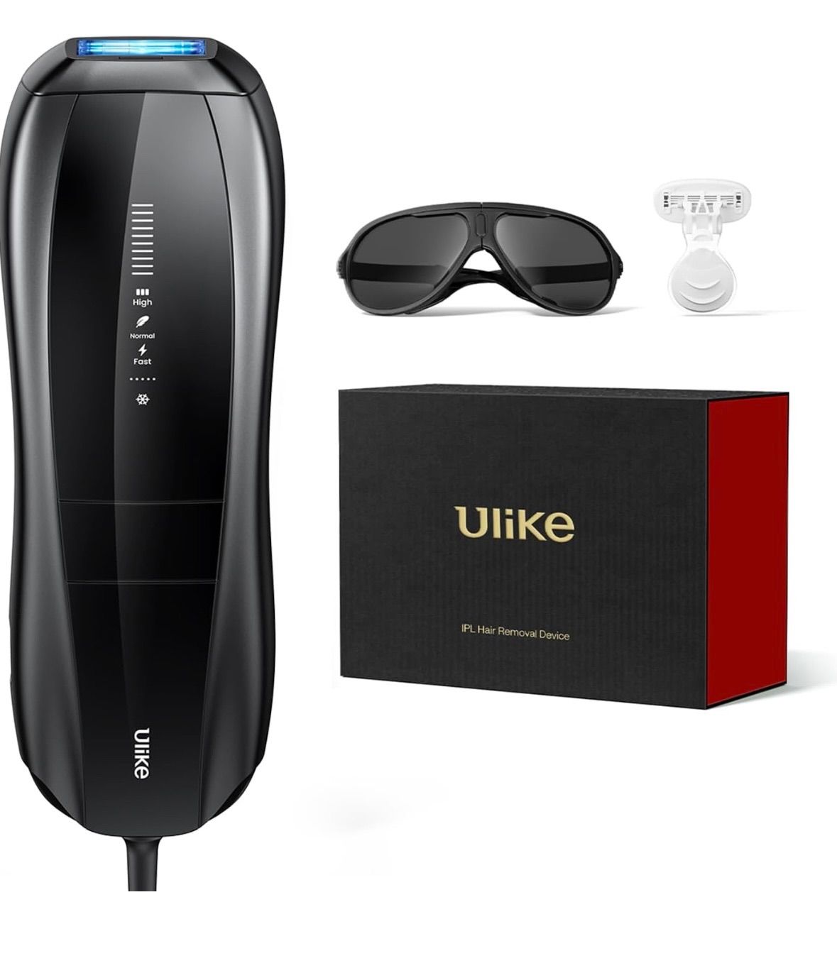 Ulike Men 脱毛器 メンズ 髭 VIO対応 痛みレス サロン級 家庭用光美容器 サファイア冷感技術 保冷剤不要 ダブルランプ 2倍効果 時短ケア 高出力 全身脱毛 ムダ毛ケア メンズ ...