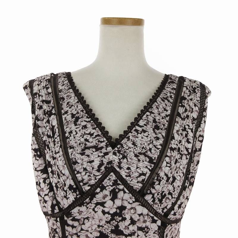 ハーリップトゥ Her lip to Lace Trimmed Floral Dress ハーリップトゥ Her lip to Lace Trimmed Floral Dress