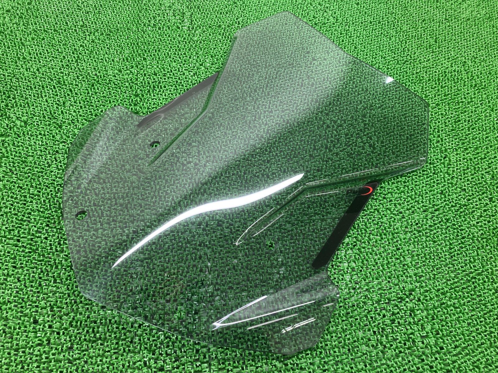 プーチ製R1200GS スクリーン 社外 中古 バイク 部品 Puig BMW 13～15 ツーリングスクリーン スモーク 6486H ...