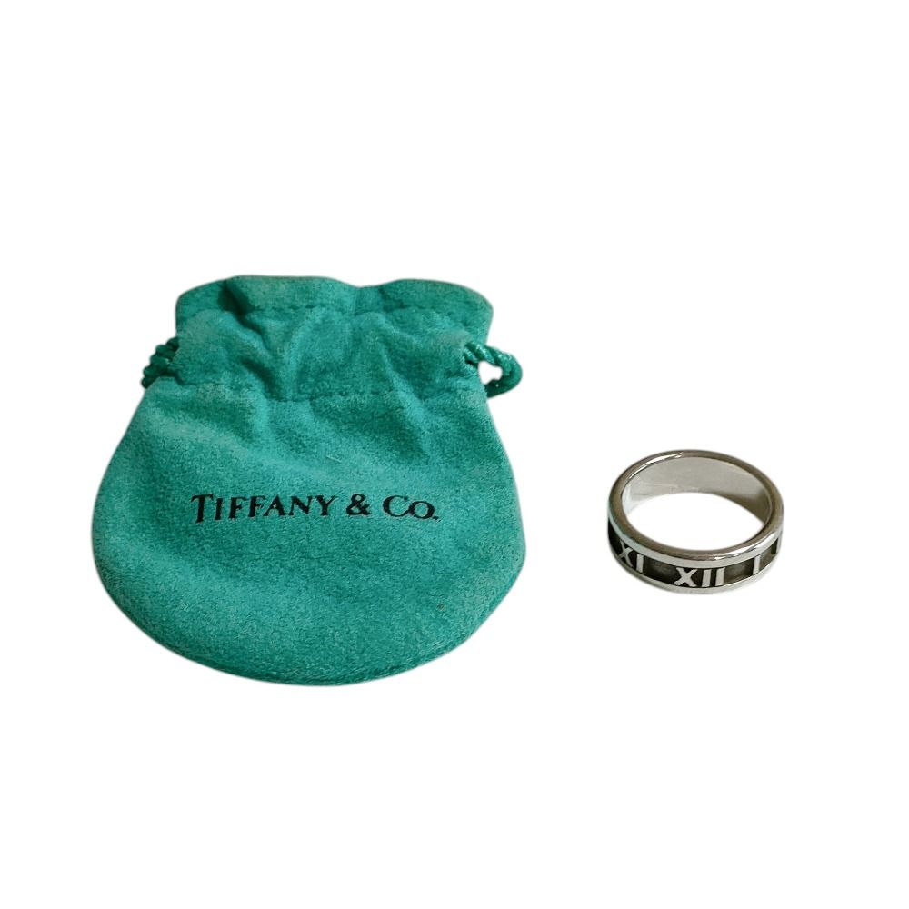 美品 TIFFANY&Co ティファニー 1995年 925SV アトラス ナローリング 指輪 アクセサリー 13号 シルバー レディース 古着 中古 USED - メルカリ
