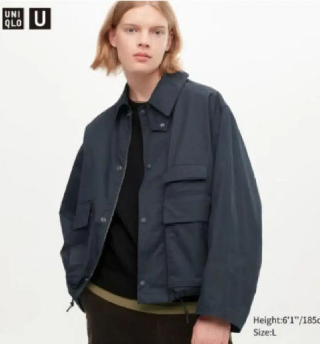 UNIQLO(ユニクロ) U x LEMAIRE(ルメール) 22FW ユーティリティー ショート ブルゾン 新品 L サイズ - メルカリ