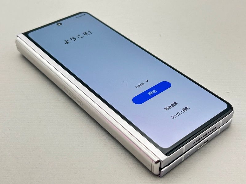 【中古】SM-F926N Galaxy Z Fold3 5G【訳あり 】 SIMフリー シルバー ギャラクシー 739155-スマートホン ...