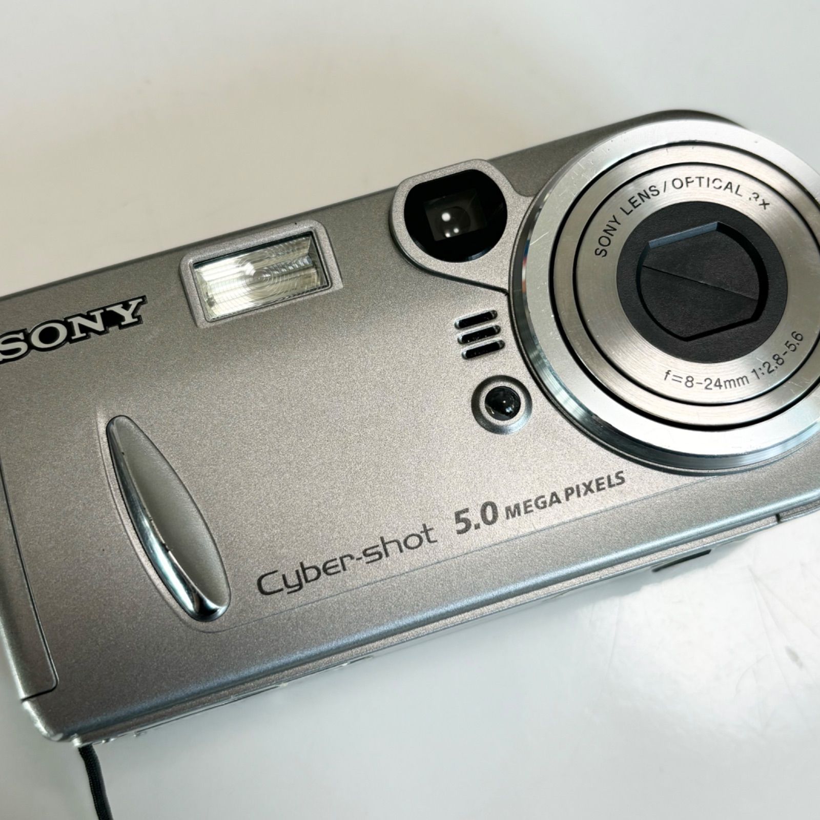 【送料無料】SONY/ソニー/Cyber-shot/DSC-P92/コンパクトデジタルカメラ/デジカメ/シルバー/乾電池式/稼働品/動作未確認 ...