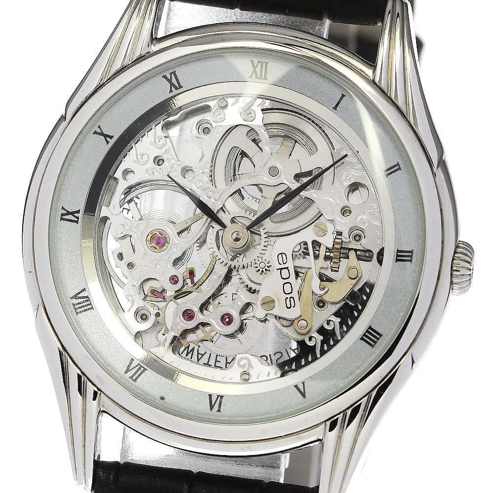 エポス EPOS 3305 スケルトン 手巻き メンズ良品保証書付き_761790 - 中古ブランド腕時計専門★CLOSER - メルカリ