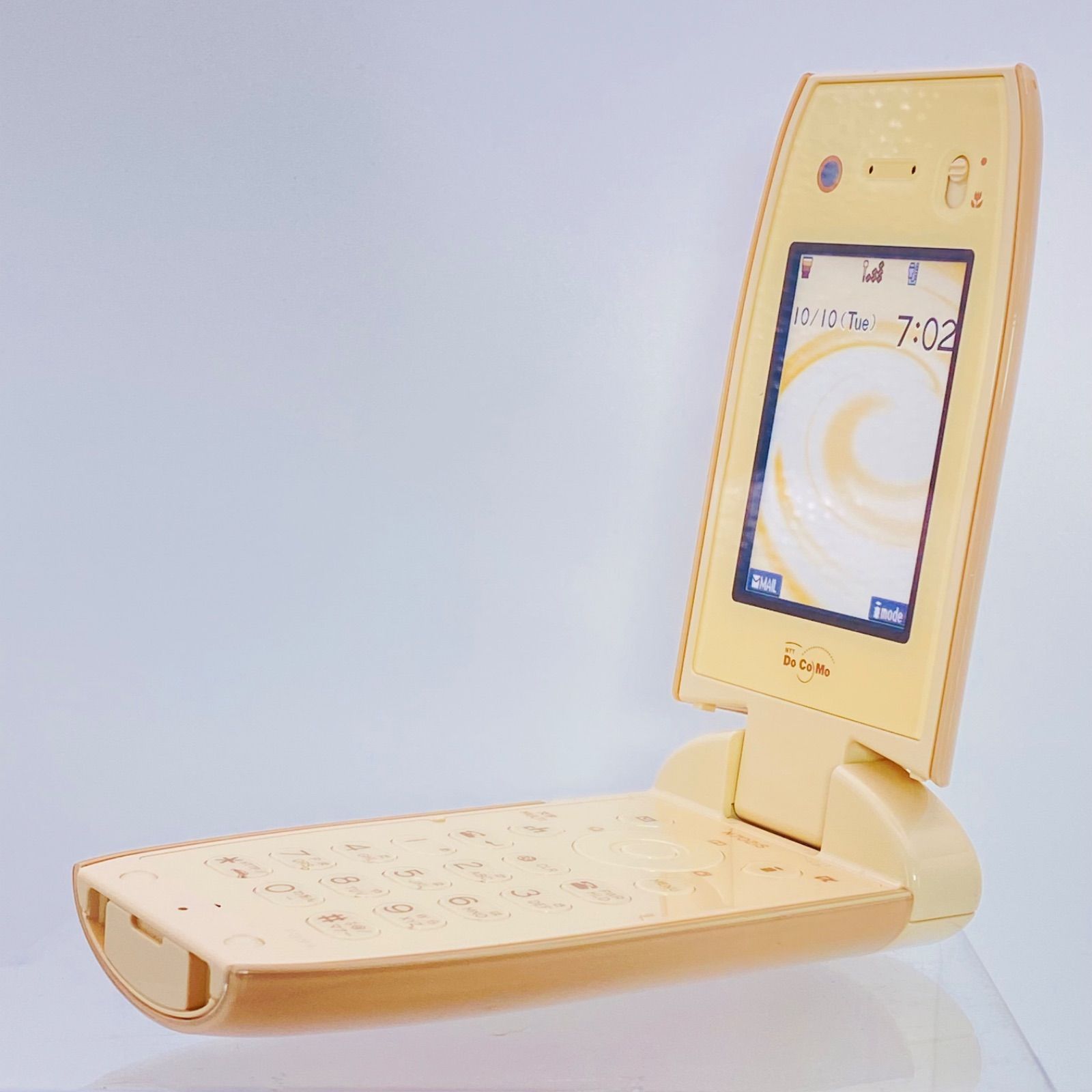 docomo N702iS Cafe Latte モックアップ 模型 - メルカリ