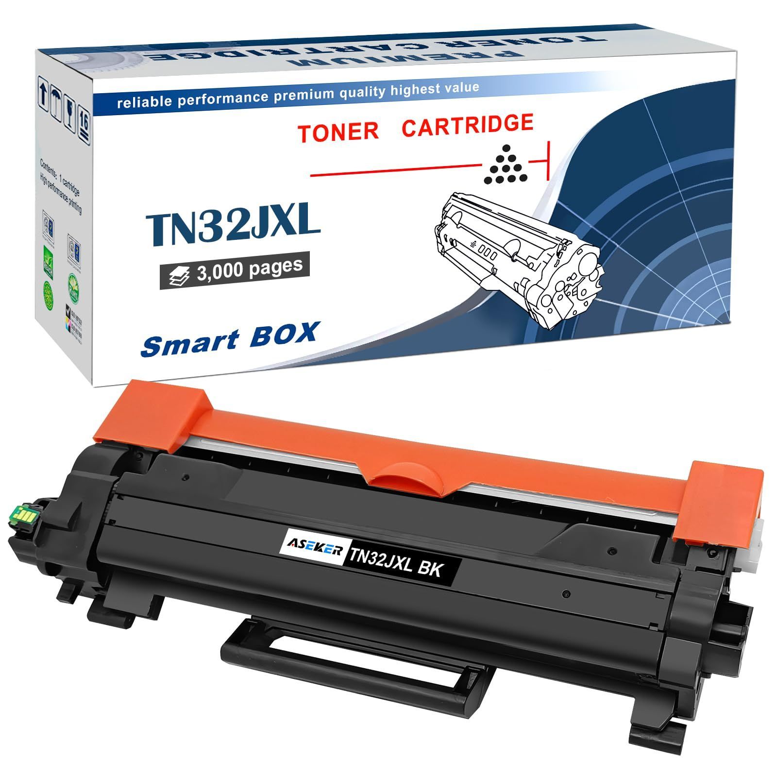 【新着商品】TN-32JXL トナーカートリッジ黒色3000ページ対応機種ブラザーBrother TN32JXL MFC-L2880DW MFC-L2860DW FAX-L2800DW DCP ...