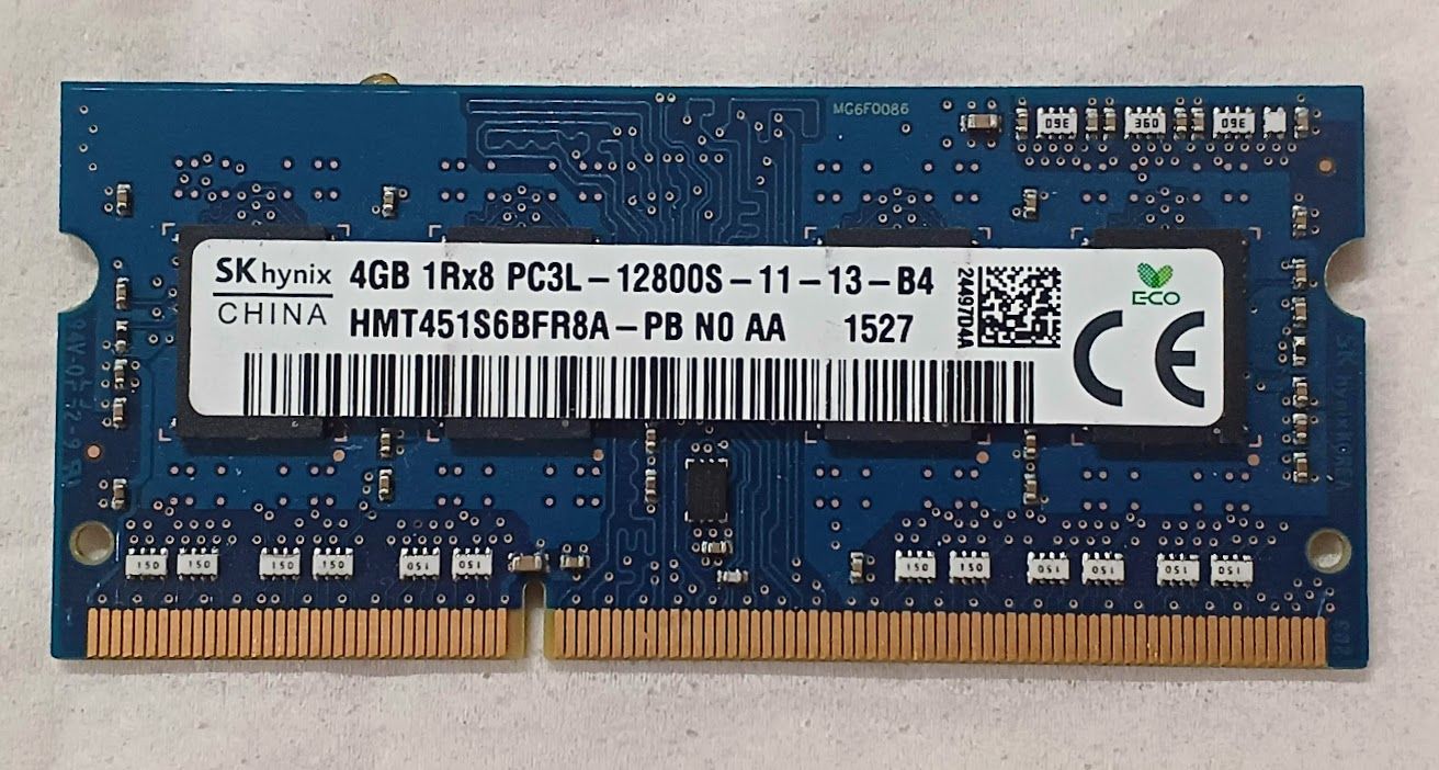 SK Hynix 4GB 1Rx8 PC3L-12800S-11-13-B4（HMT451S6BFR8A-PB）SODIMM 204PIN（C） - メルカリ