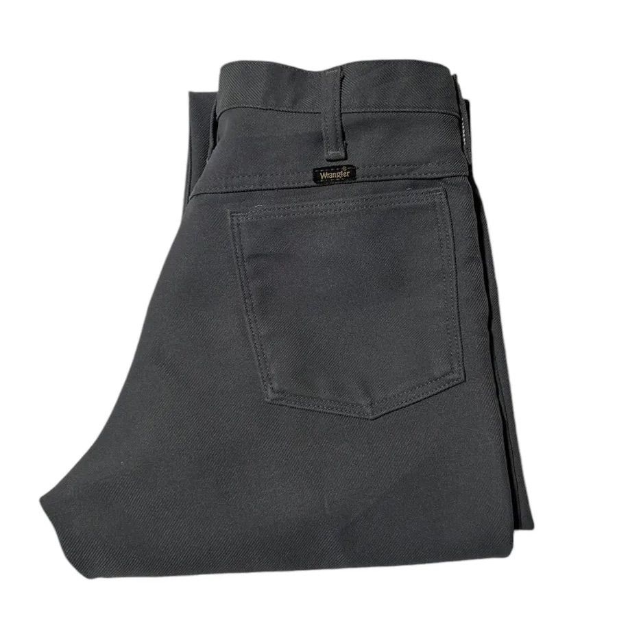90s//vintage//USA製//Wrangler//ランチャーパンツ//82GY 34×34//グレー ブーツカット//スタプレタイプ ...
