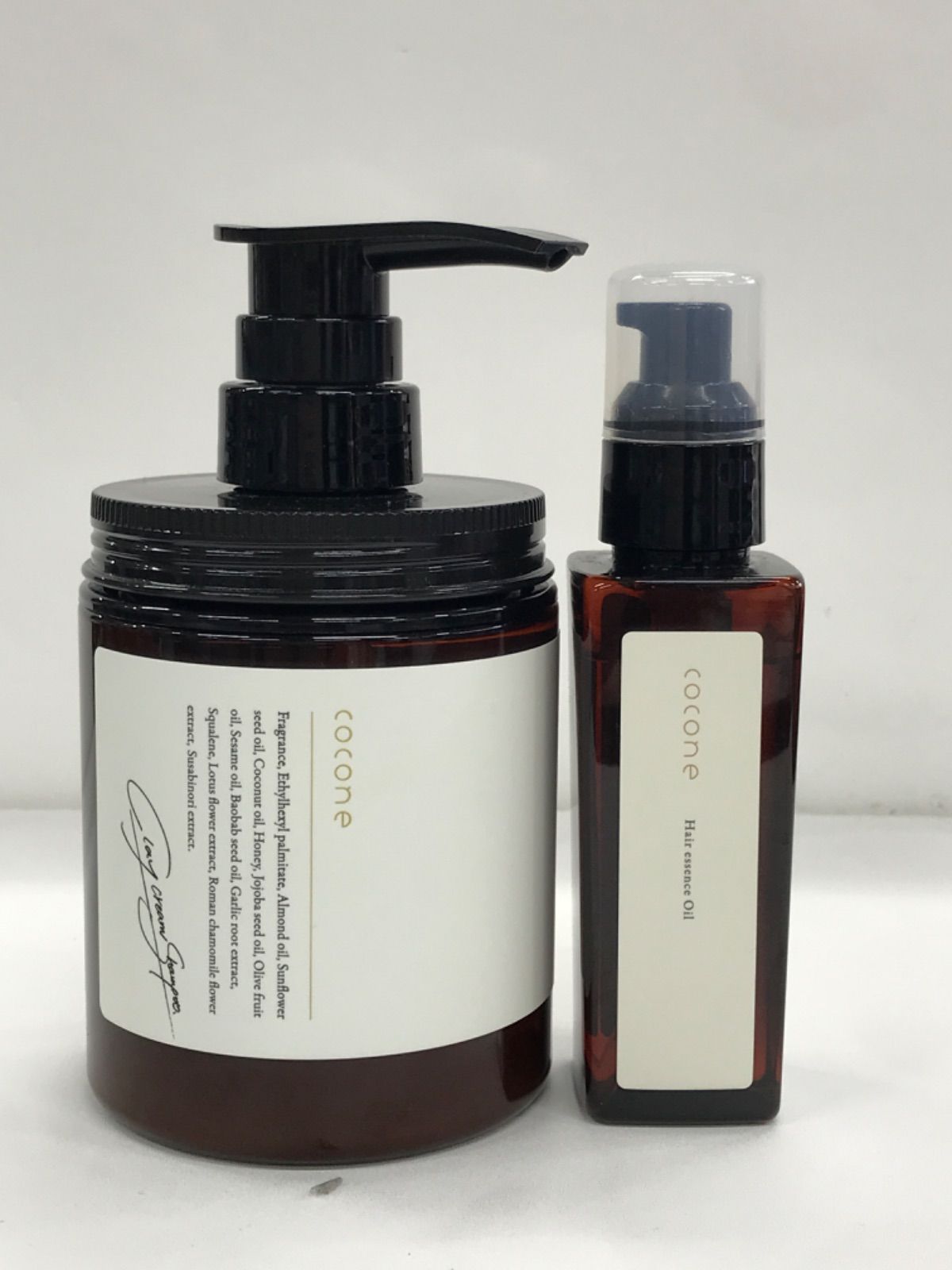 L439 cocone ココネ クレイクリームシャンプー＜クリームシャンプー＞ベルガモットアールグレイの香り 380g＆ヘアエッセンスオイル 100ml 2点セット - メルカリ