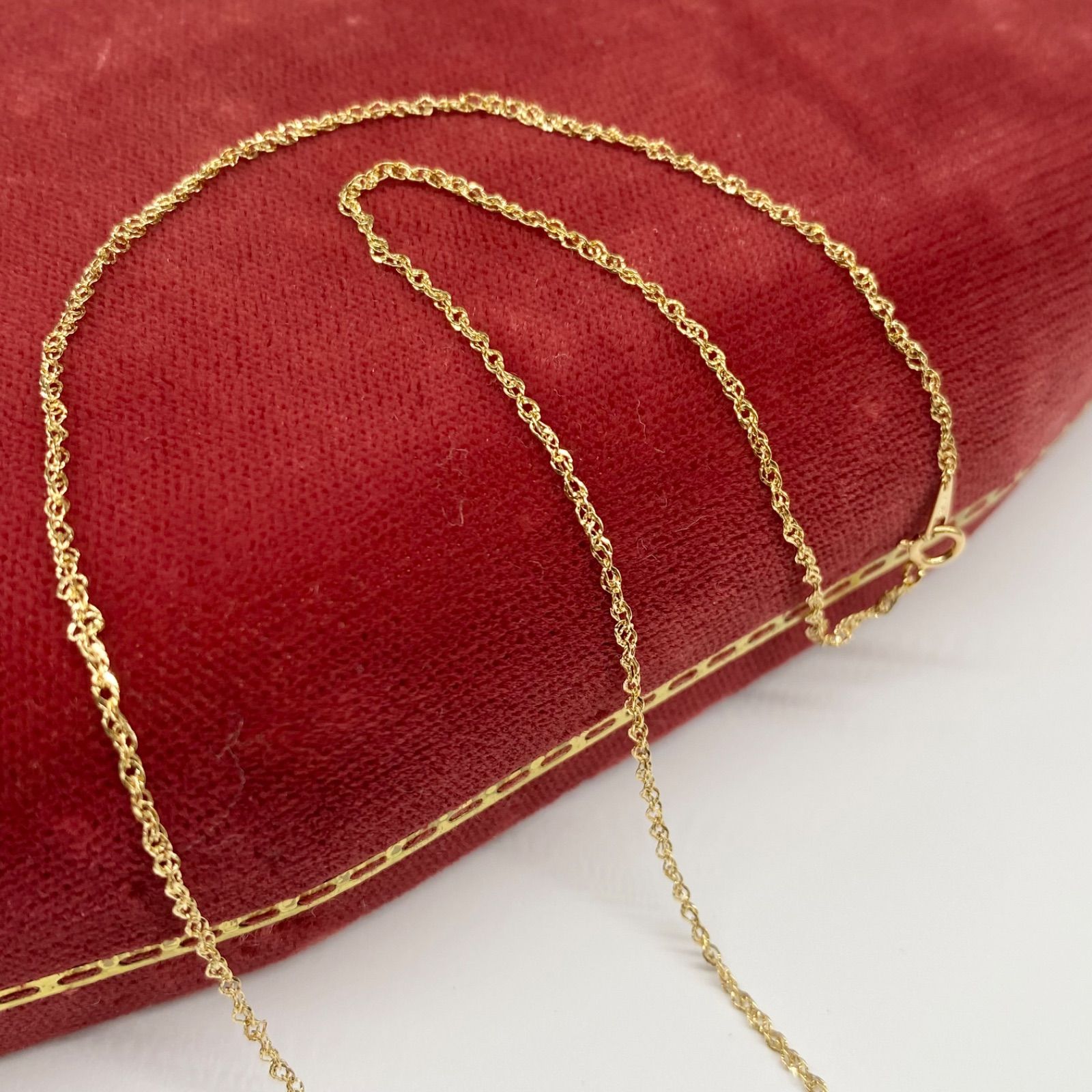 【GSTV】K18 ゴールド チェーン ネックレス ロング 50cm 18金 - メルカリ