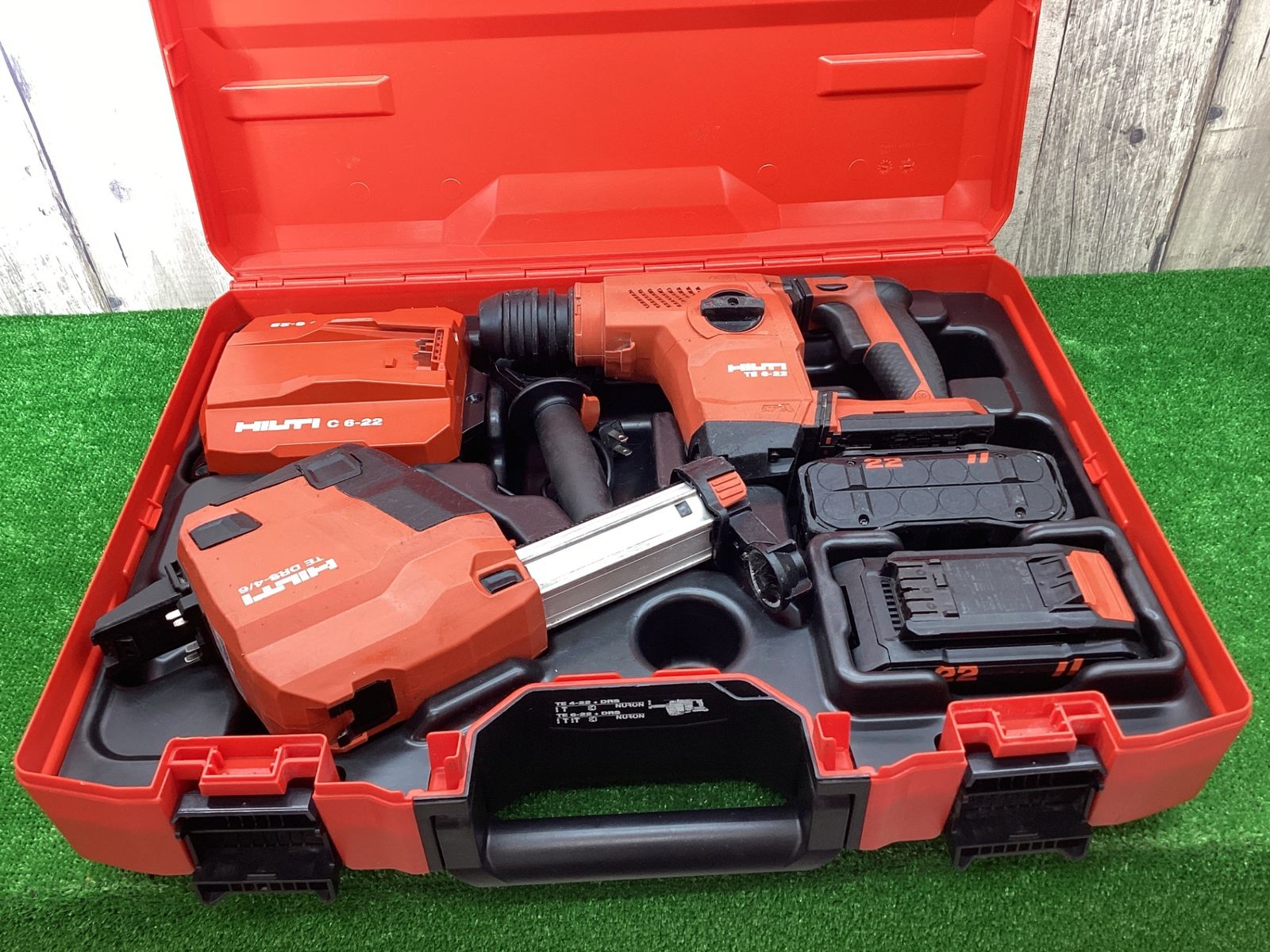 送料無料！【中古品】 HILTI 充電式ロータリーハンマードリル TE 6-22＋DRS 集塵システム付 アクトツール富山店 K - メルカリ