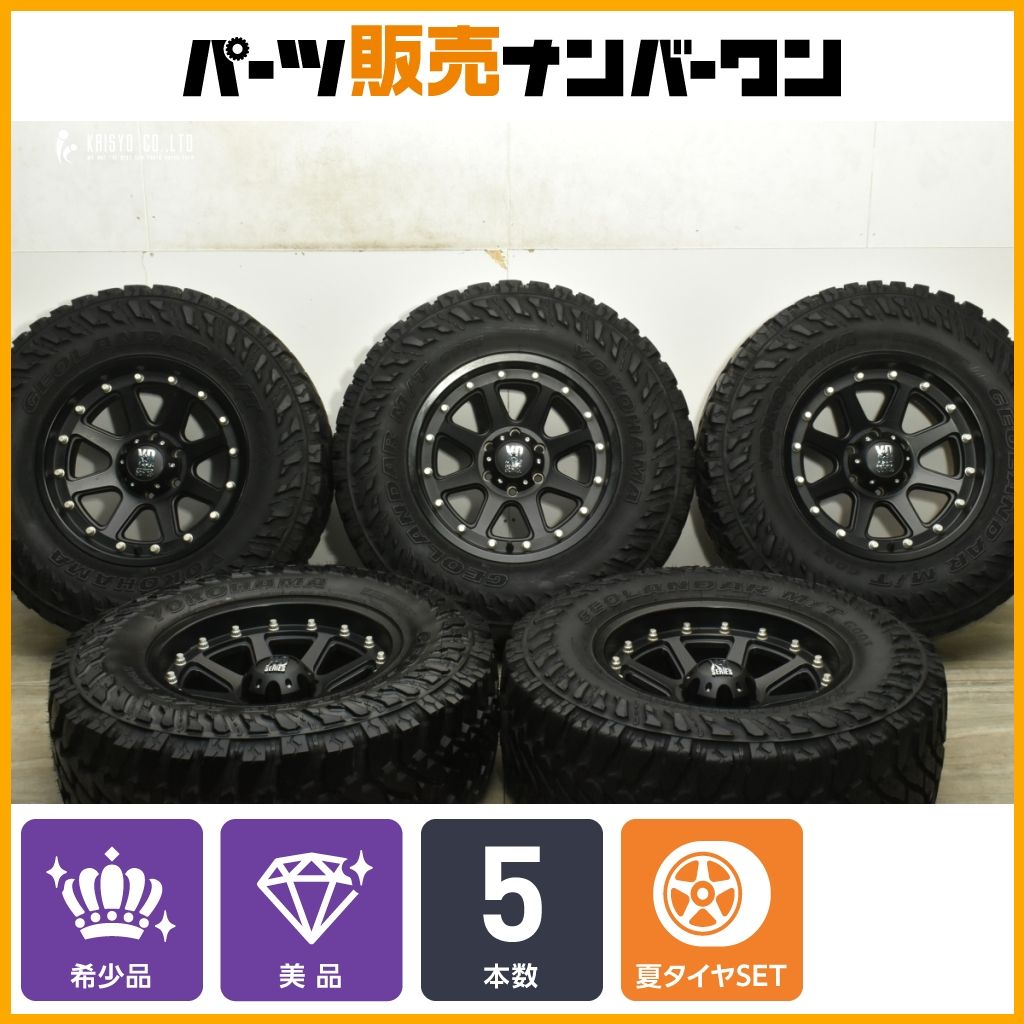 【美品】KMC XD798 ADDICT 18in 9J -2 PCD139.7 ヨコハマ ジオランダーM/T G003 30×12 ...
