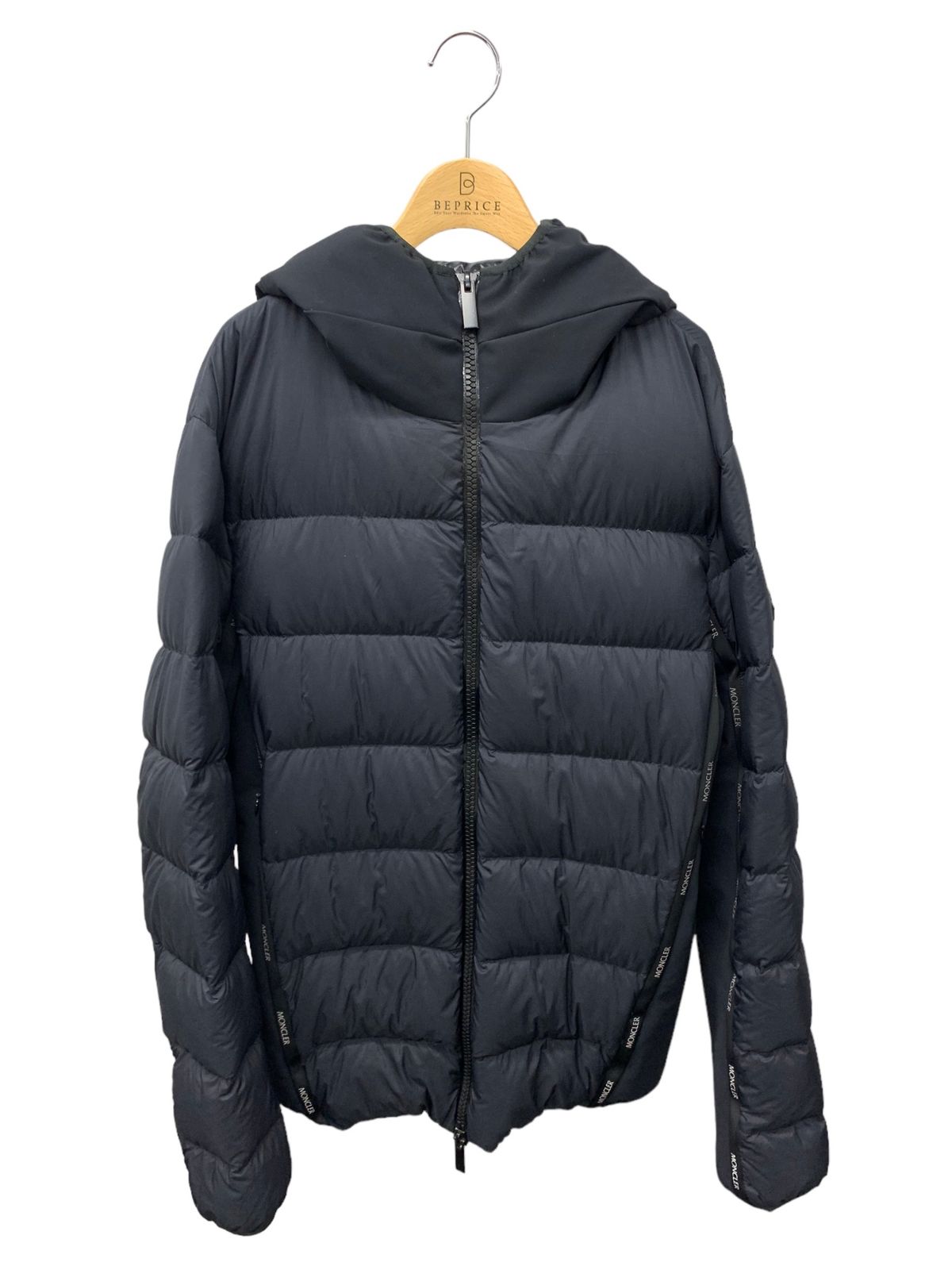 モンクレール GIUBBOTTO MORVAN JACKET H20911A00194 595FD ダウンジャケット 4 ブラック ...