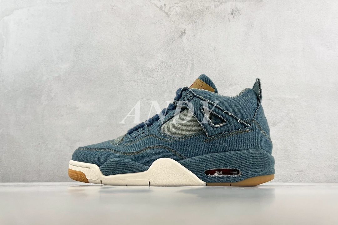 新品未使用 ナイキ エア ジョーダン 4 スニーカー AJ4 Levi's x Nike Air Jordan 4 Retro Denim ...