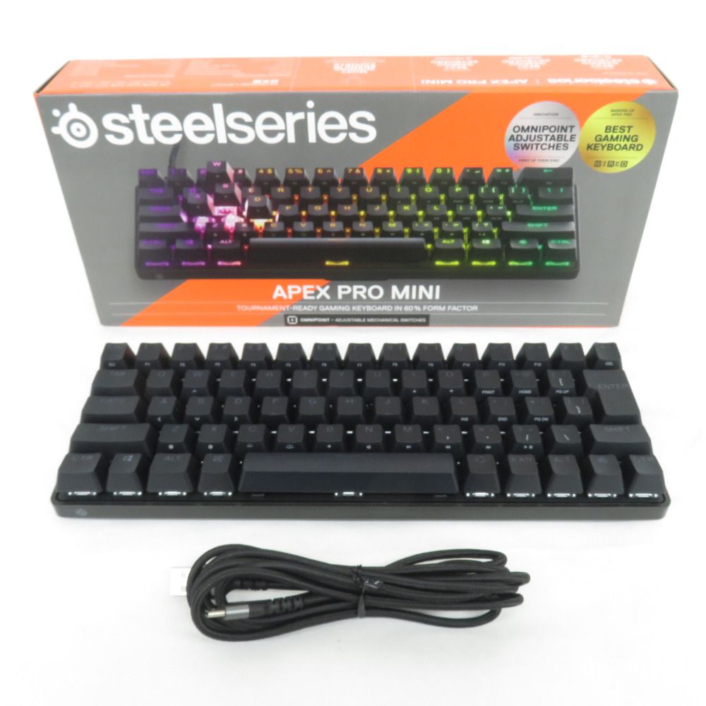 ゲーミングキーボード Apex Pro Mini SteelSeries スティール ゲーミングキーボード Apex Pro Mini SteelSeries スティール