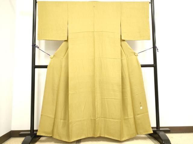 平和屋着物▽篠原栄 江戸小紋 単衣 鮫小紋柄 正絹 逸品 AAAV2835fy