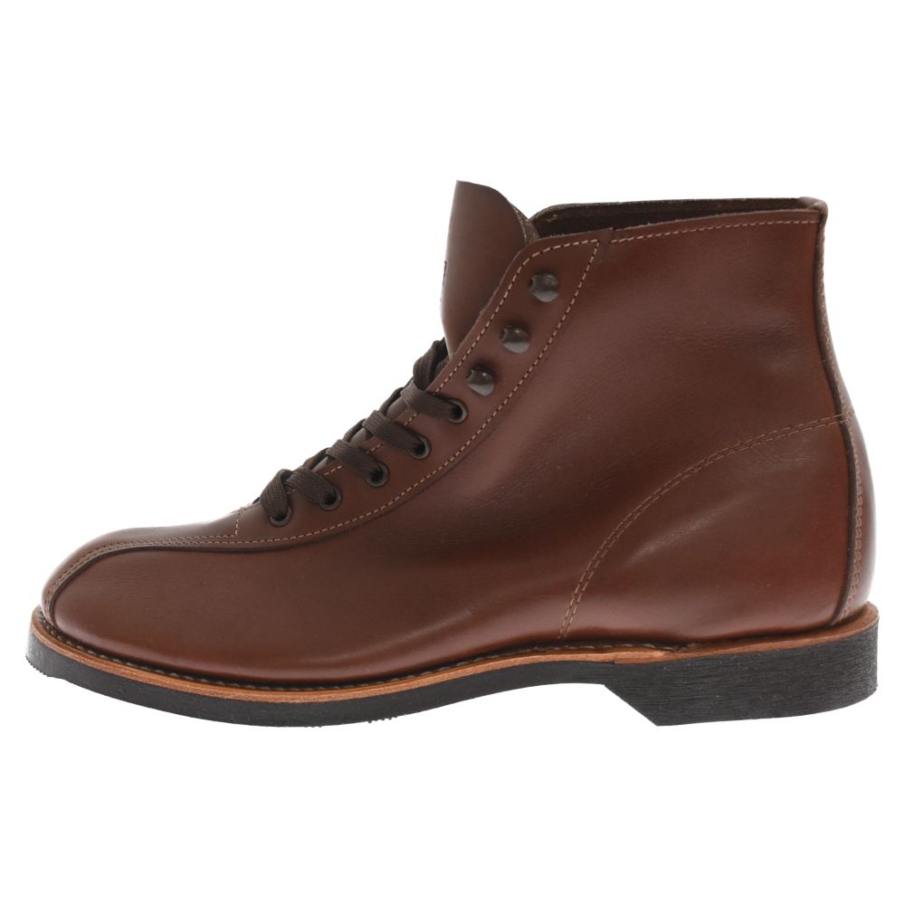 RED WING (レッド ウイング) OUTING BOOT アウティングブーツ レザーレースアップブーツ ブラウン 8826 - メルカリ
