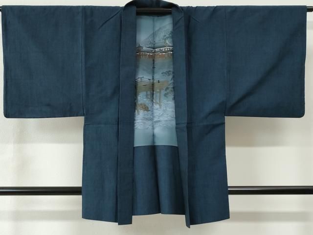 平和屋着物●男性　紬　色無地　蝋色　正絹　逸品　未使用　CAAQ9095vf 平和屋着物○男性 紬 色無地 蝋色 正絹 逸品 未使用 CAAQ9095vf