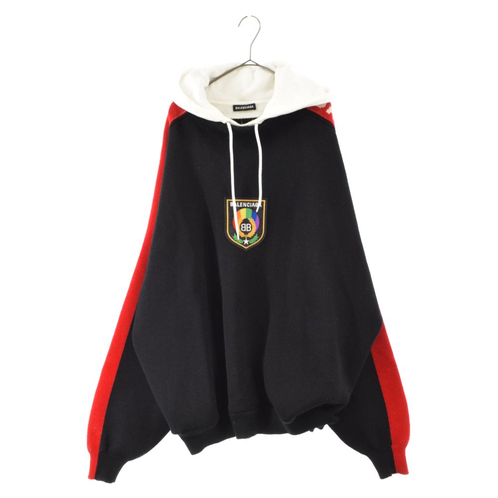 BALENCIAGA (バレンシアガ) 18AW SLEEVE PRIDE HOODIE HOODIE BALENCIAGA (バレンシアガ) 18AW SLEEVE PRIDE HOODIE HOODIE