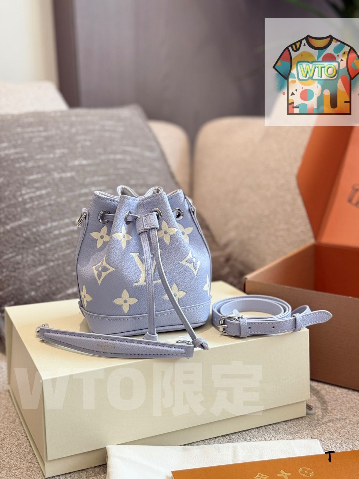 【今日WTO】Pastel LV パステルルイ・ヴィトン タイドロップバケツバッグ-WTO輸入-NH01 - メルカリ
