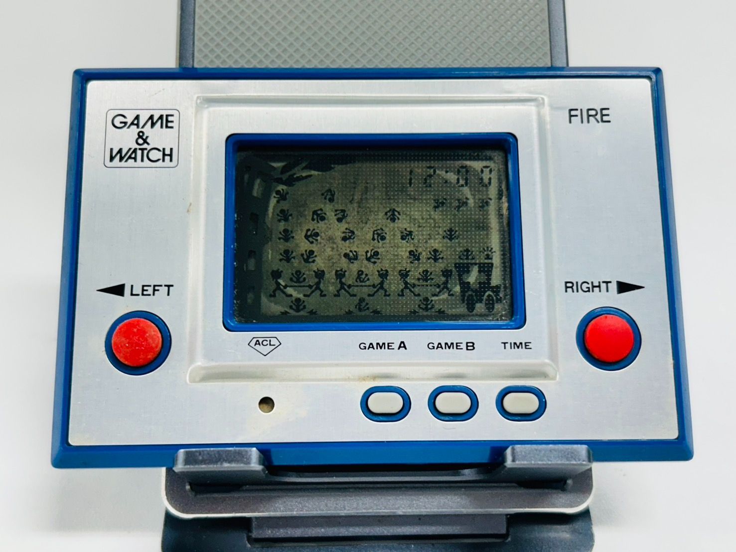 クラブニンテンドー ゲーム&ウォッチ ファイア Game＆Watch 動作確認済み GS-41 - メルカリ