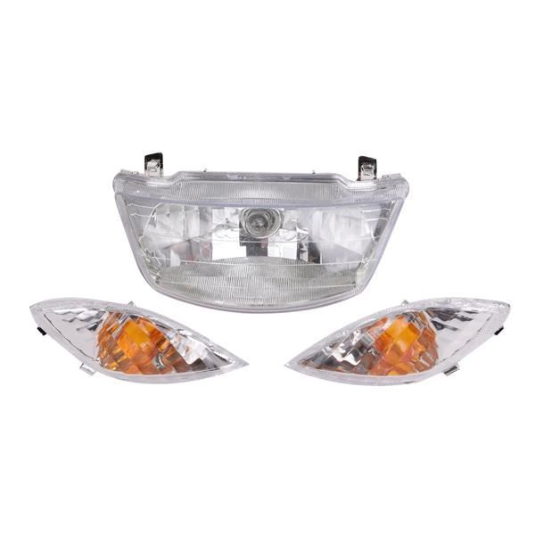 新品☆クリアーレンズ CustomDivine ヤマハ 用 ヘッドライト ウインカー セット JOG ジョグZR SA16J SA36J SA39J リモコンジョグ ジョグ デラックス ZR ...