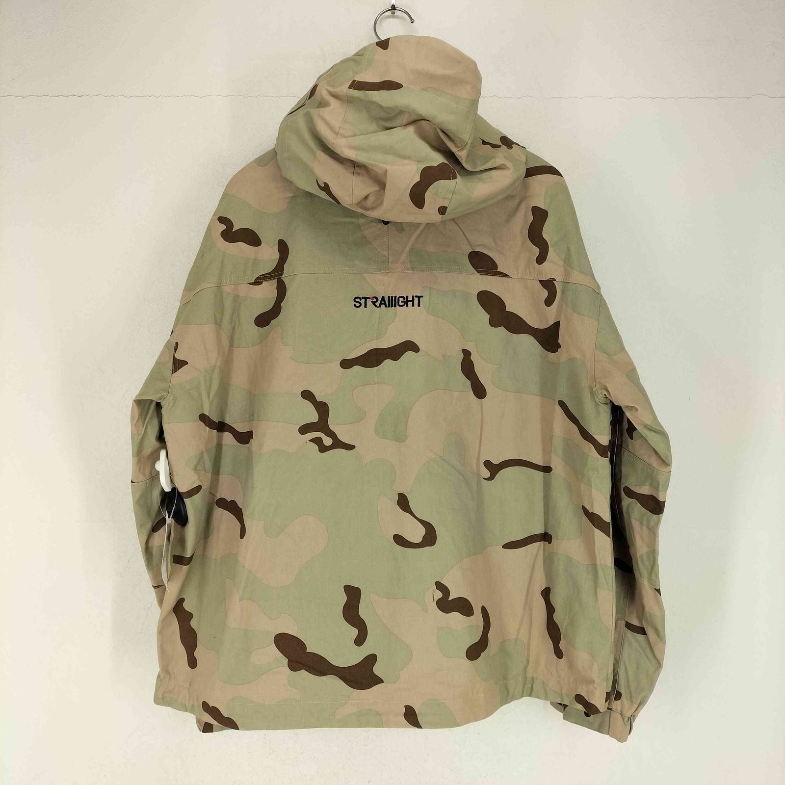 ストレイト STRAIIIGHT TEX-LOGO ANORAK JACKET 3C DESERT CAMO メンズ L