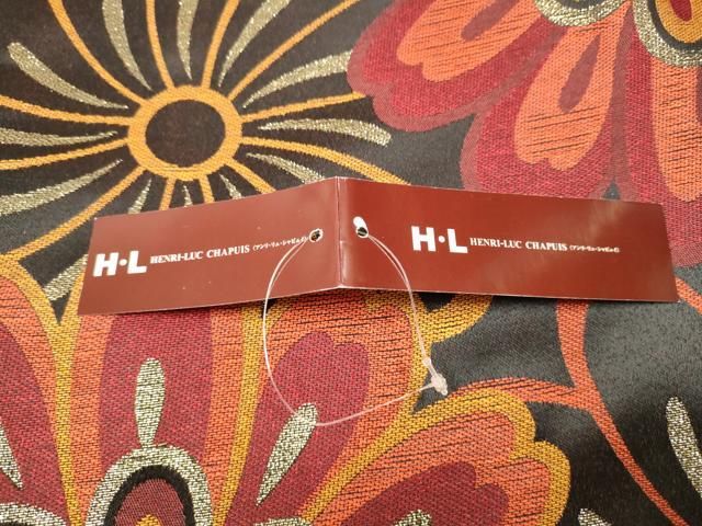 平和屋着物○H・L（アッシュエル） HENRI-LUC CHAPUIS 全通柄袋帯 舞花
