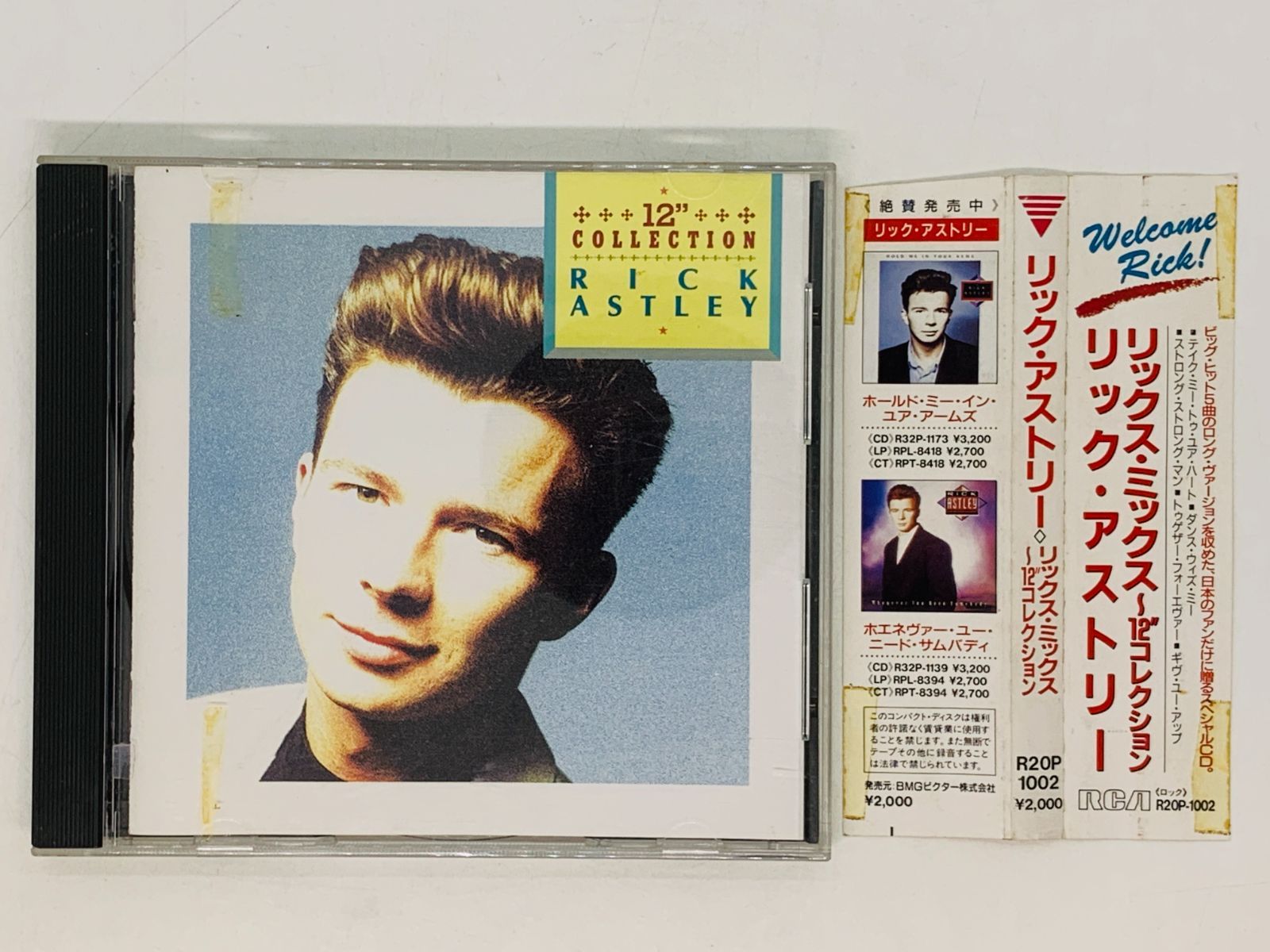 CD RICK ASTLEY / 12 COLLECTION / リック・アストリー リックス・ミックス 帯付き Y44 - TOTAL CD ...