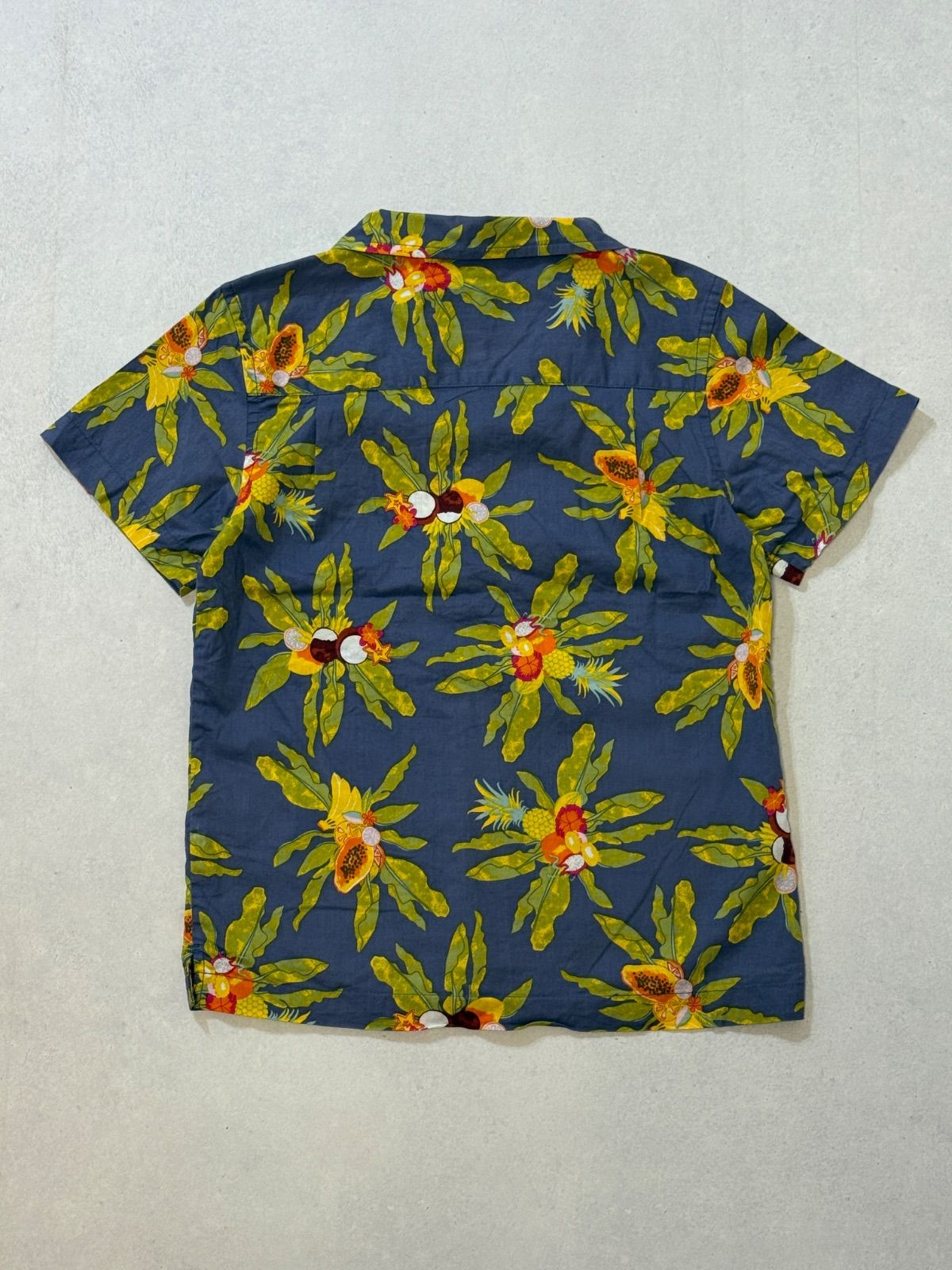 【110cm】Patagonia Pataloha Open Collar Hawaiian Shirt / パタゴニア パタアロハ 半袖 アロハシャツ オープンカラー 総柄 - メルカリ