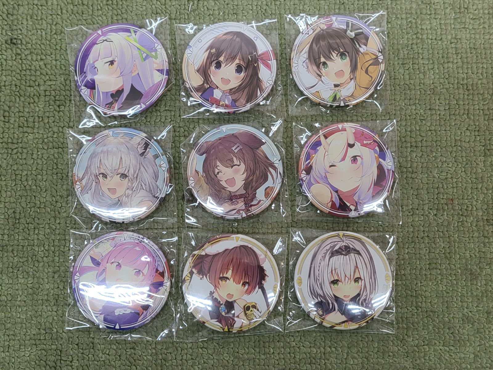 未開封 ホロライブ コミケ 缶バッチ 9種セット 【E0953-001】 - メルカリ