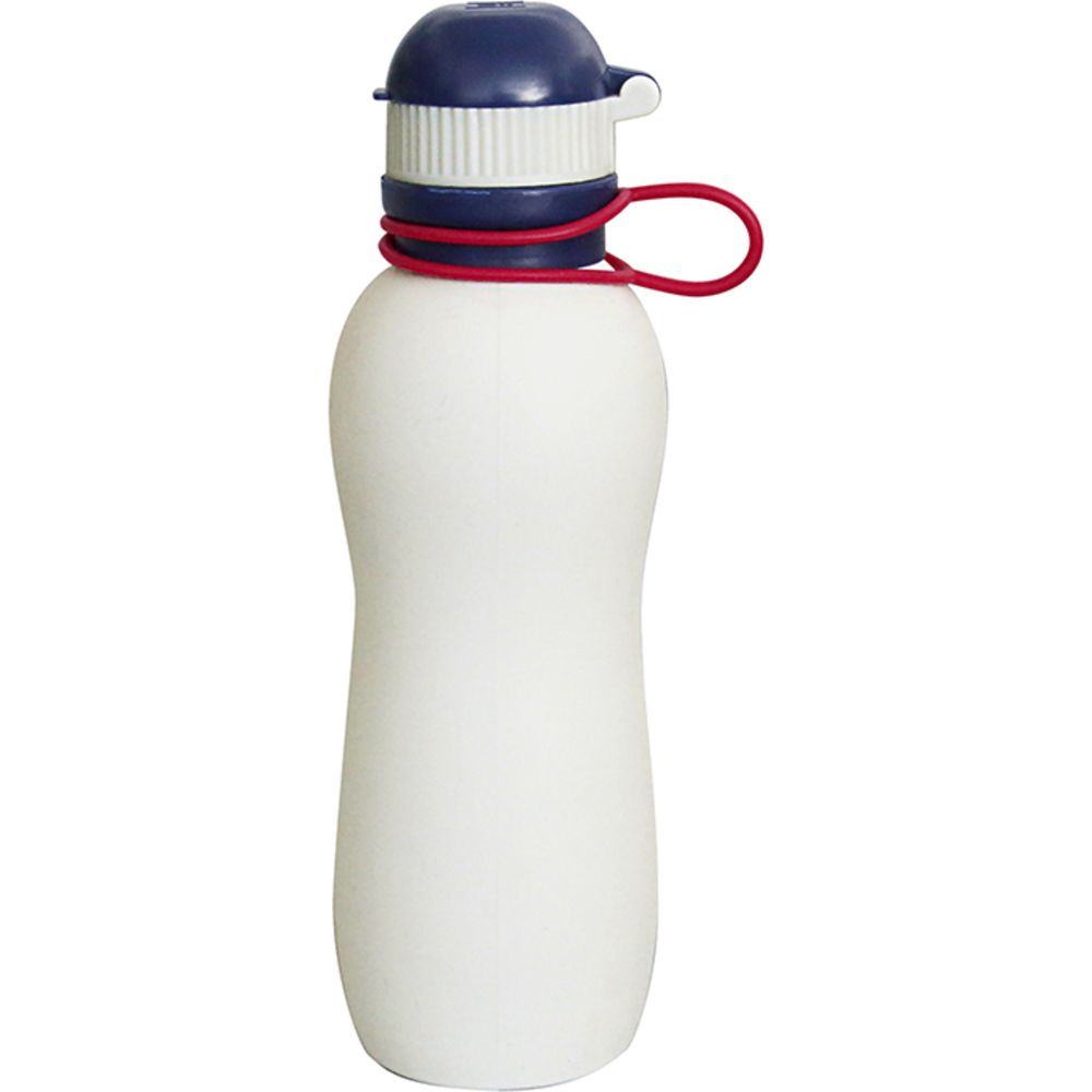 ☆ ホワイト ☆ viv ヴィヴ シリコーンボトルアクティブ 500ml viv シリコンボトル 水筒 500ml マイボトル 軽い 軽量 おしゃれ シリコン シリコーン 折りたたみボトル ...