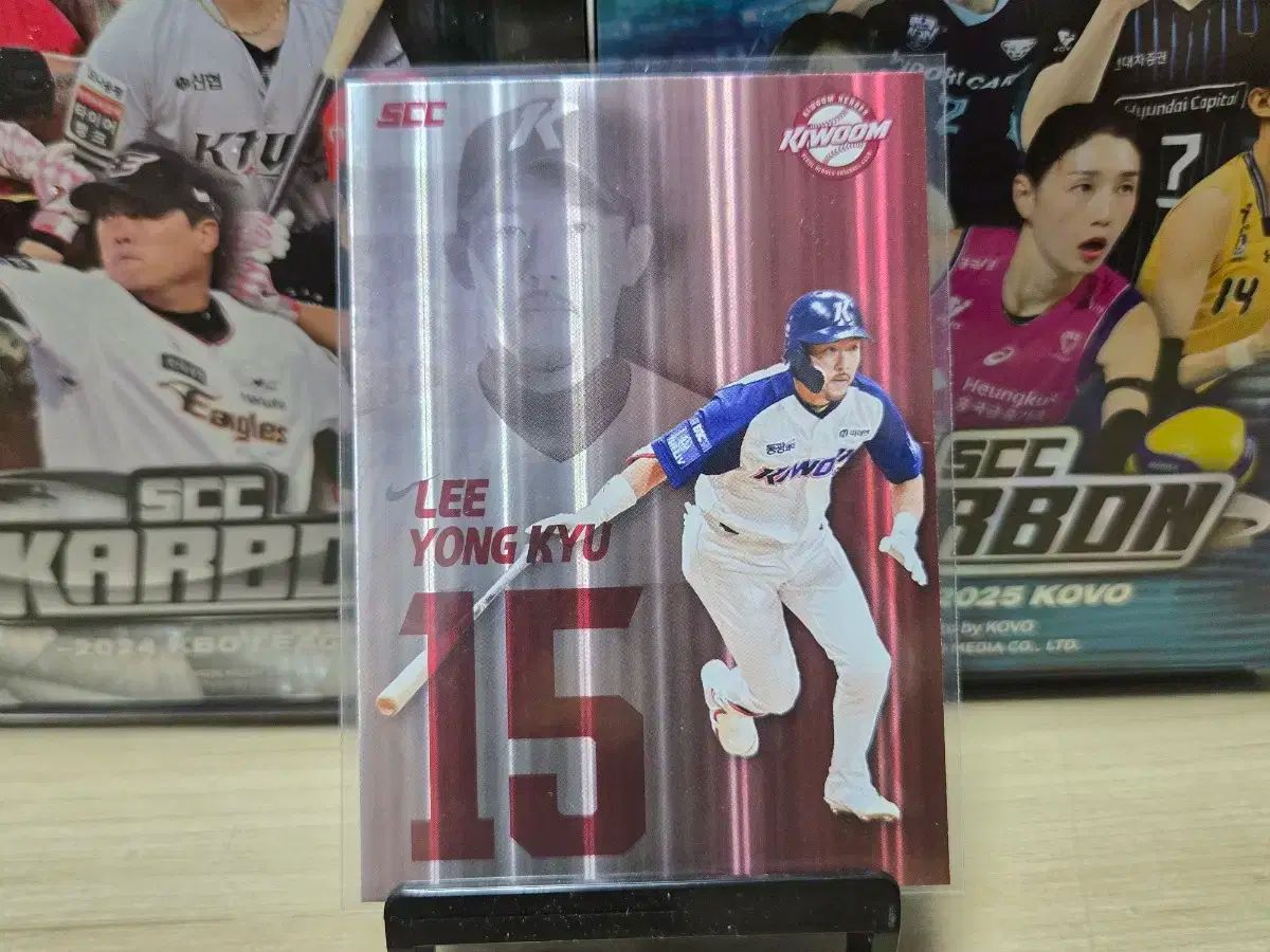 2024 scc kbo karbon KIWOOM キウム イ・ヨンギュ メタルカード 販売 - メルカリ