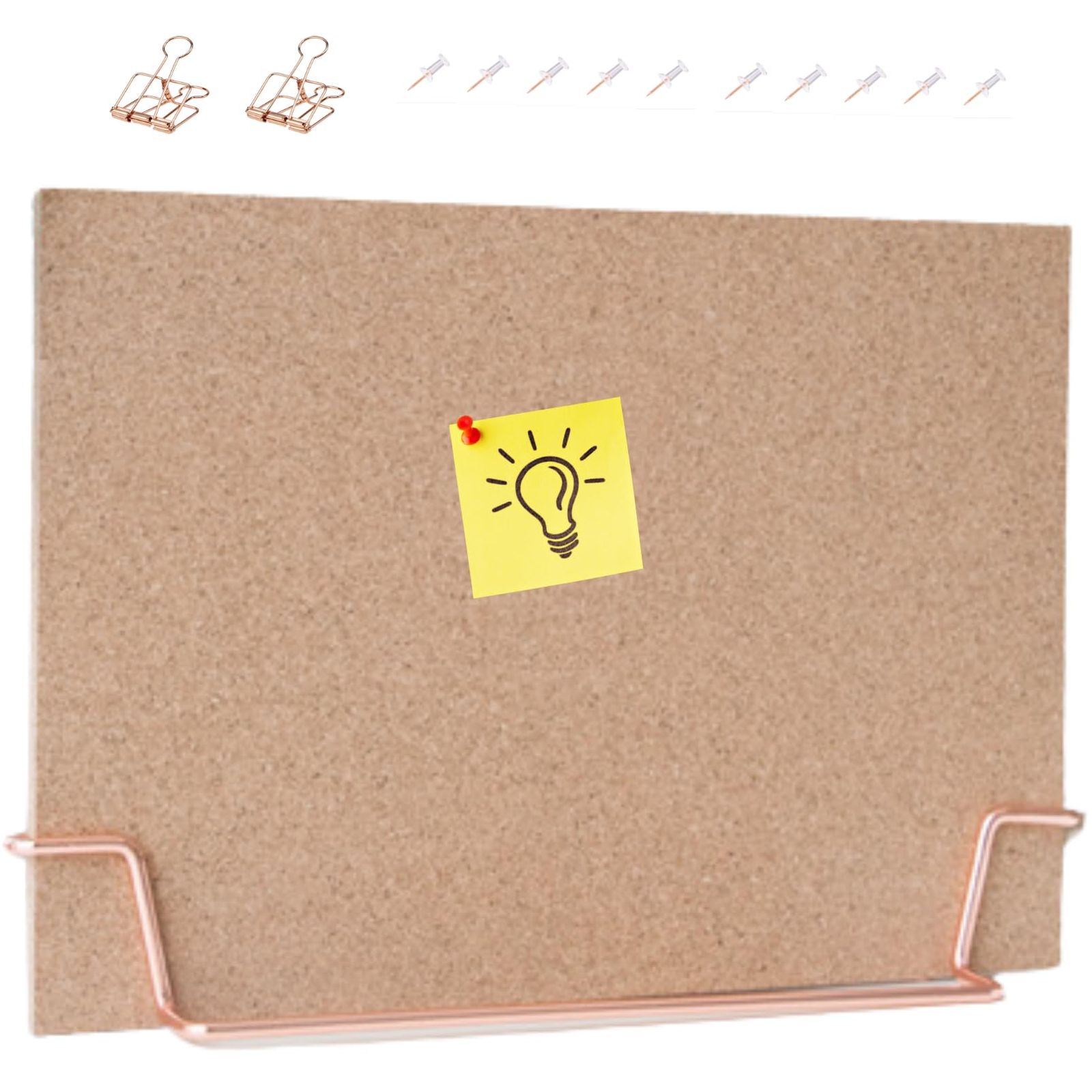 Quikaboo コルクボード 掲示板 スタンド 卓上掲示板 付箋 卓上コルクボード メモボード メッセージボード - メルカリ