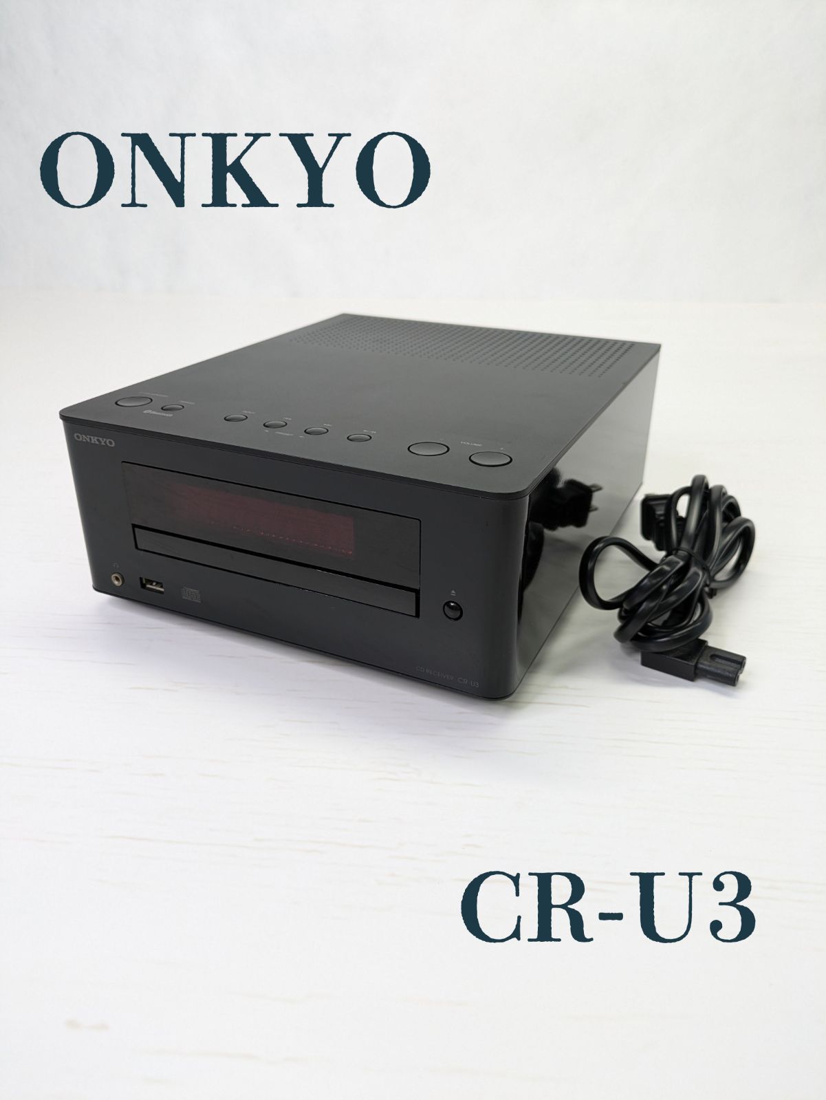 【動作確認済み】ONKYO・オンキヨー・CR-U3・アンプ・CD・FM・チューナー - メルカリ